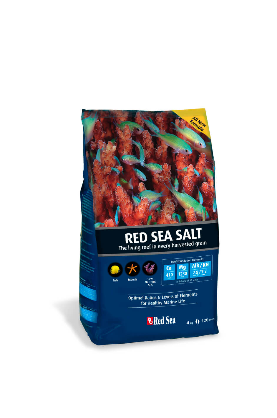 Red Sea Salt - 4 kg bag for 120 liters